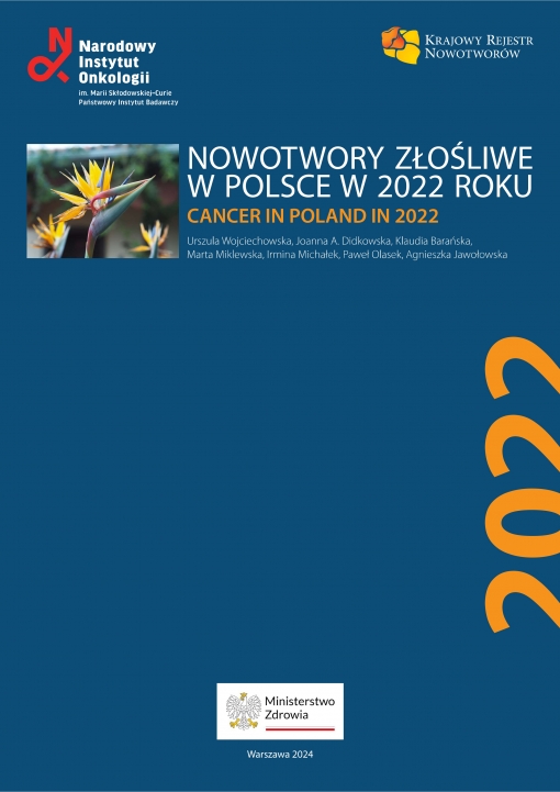 Lista publikacji | Krajowy Rejestr Nowotworów